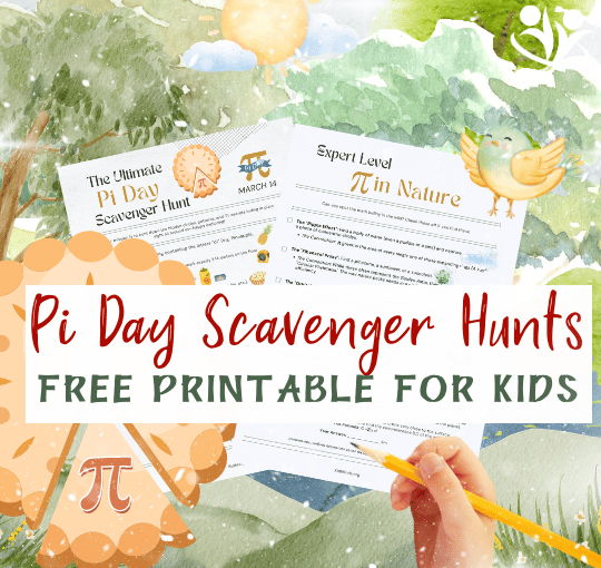The Best Pi Day Scavenger Hunts (Free PDF) | KidMinds