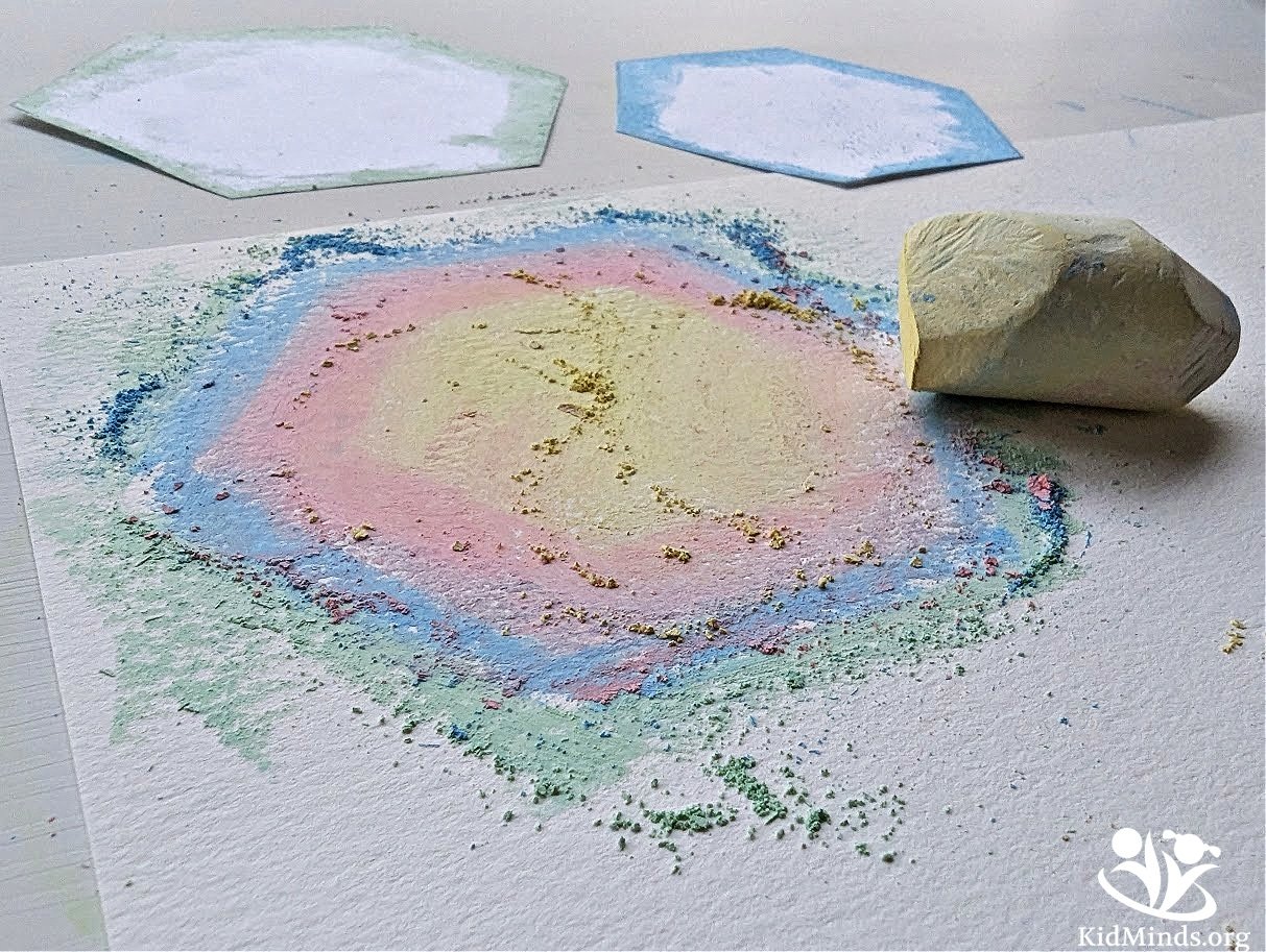 The Best Indoor Chalk Art (with a FREE Template) | KidMinds
