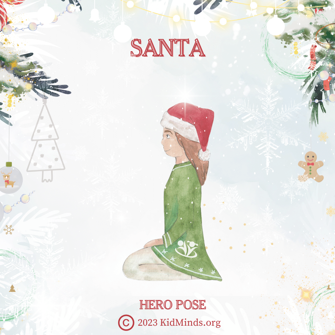The Best 12 Christmas Yoga Poses (Free Download) | KidMinds