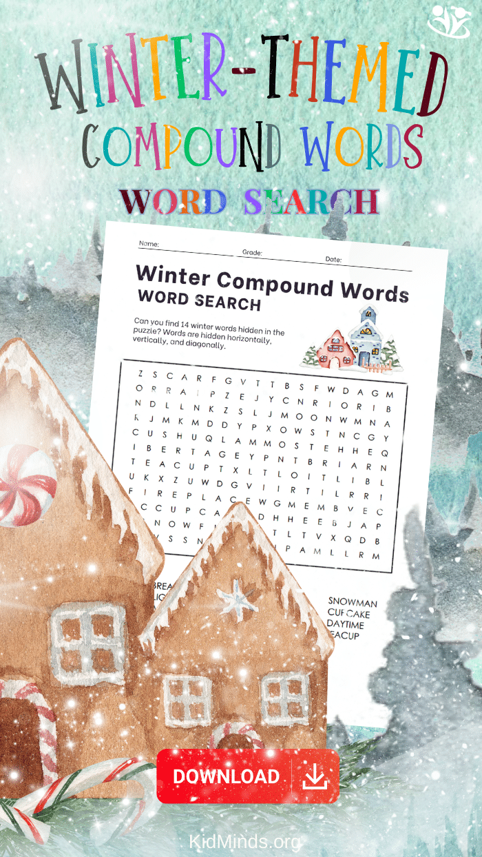 The Best 9 Winter Word Search Puzzles (Free) | KidMinds