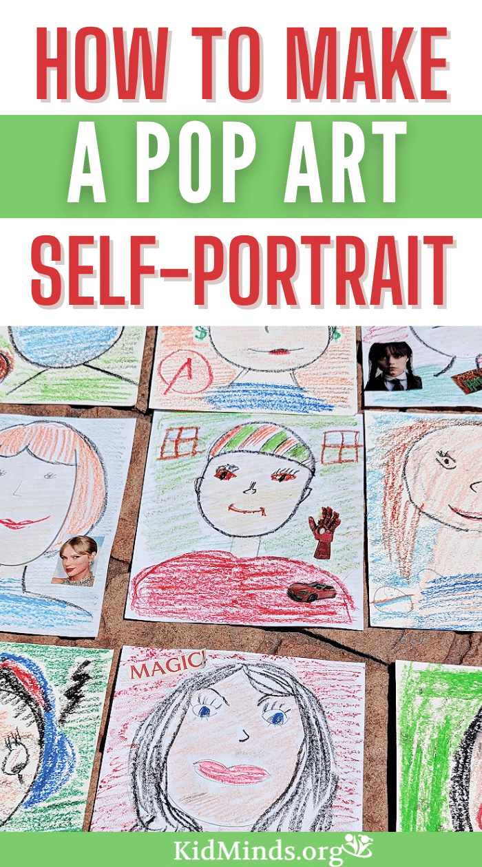 How to Make a Super Fun Pop Art Self-Portrait | KidMinds