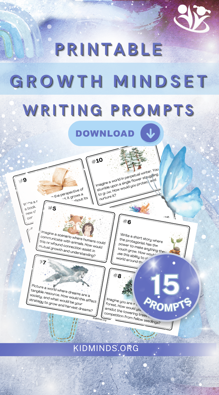 The Best Growth Mindset Prompts (Free Cards) | KidMinds