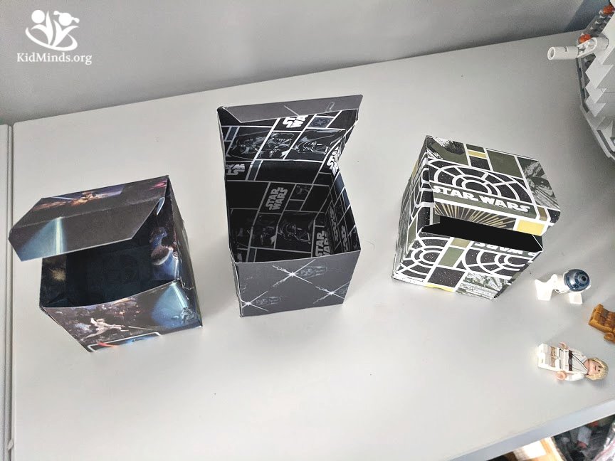 How to Make Star Wars Cubes and Use a Ruler | KidMinds