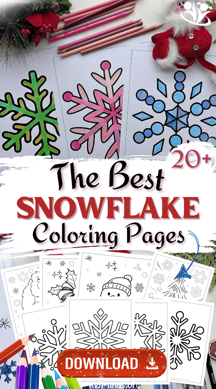 The Best Snowflake Coloring Pages (Free PDF) | KidMinds