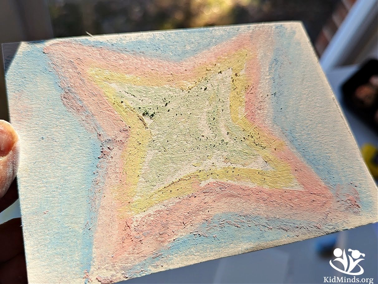 The Best Indoor Chalk Art (with a FREE Template) | KidMinds