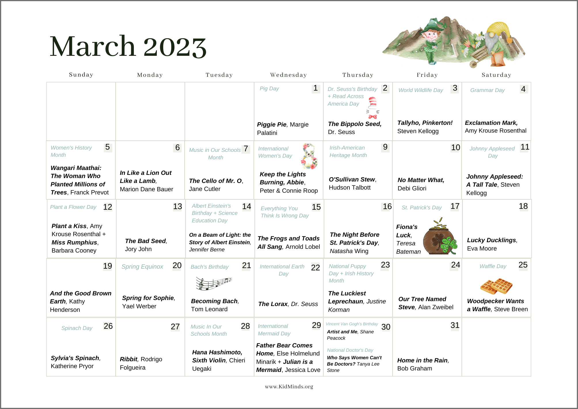 The Magic of Books: The Best Picture Books for Each Month of the Year ...