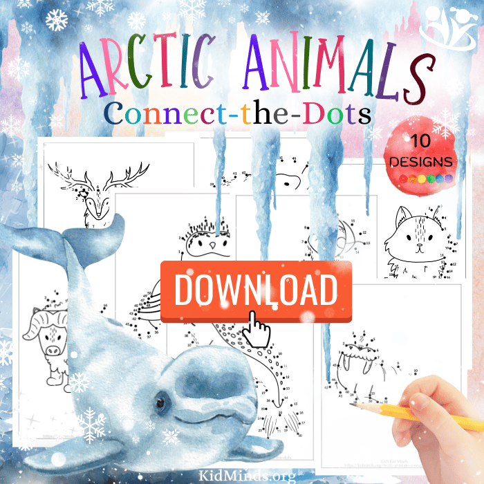 The Best Free Arctic Animals Connect-the-Dots | KidMinds