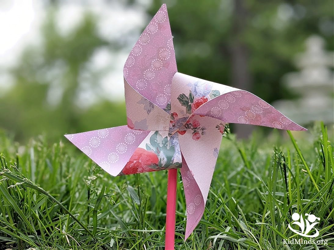 How to Make an Awesome Pinwheel (Free PDF) | KidMinds