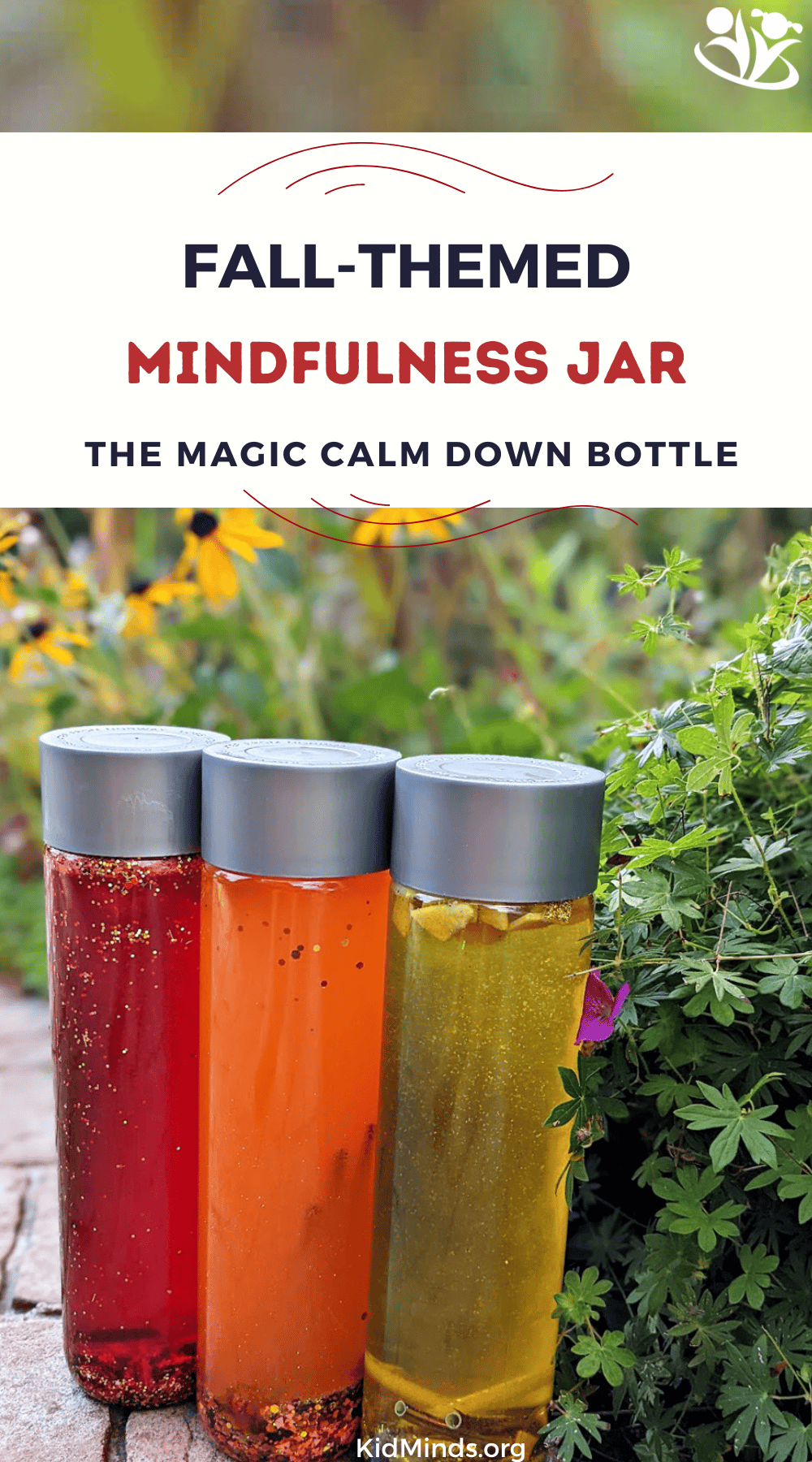 How to Make Fall Mindfulness Jars with Kids | KidMinds