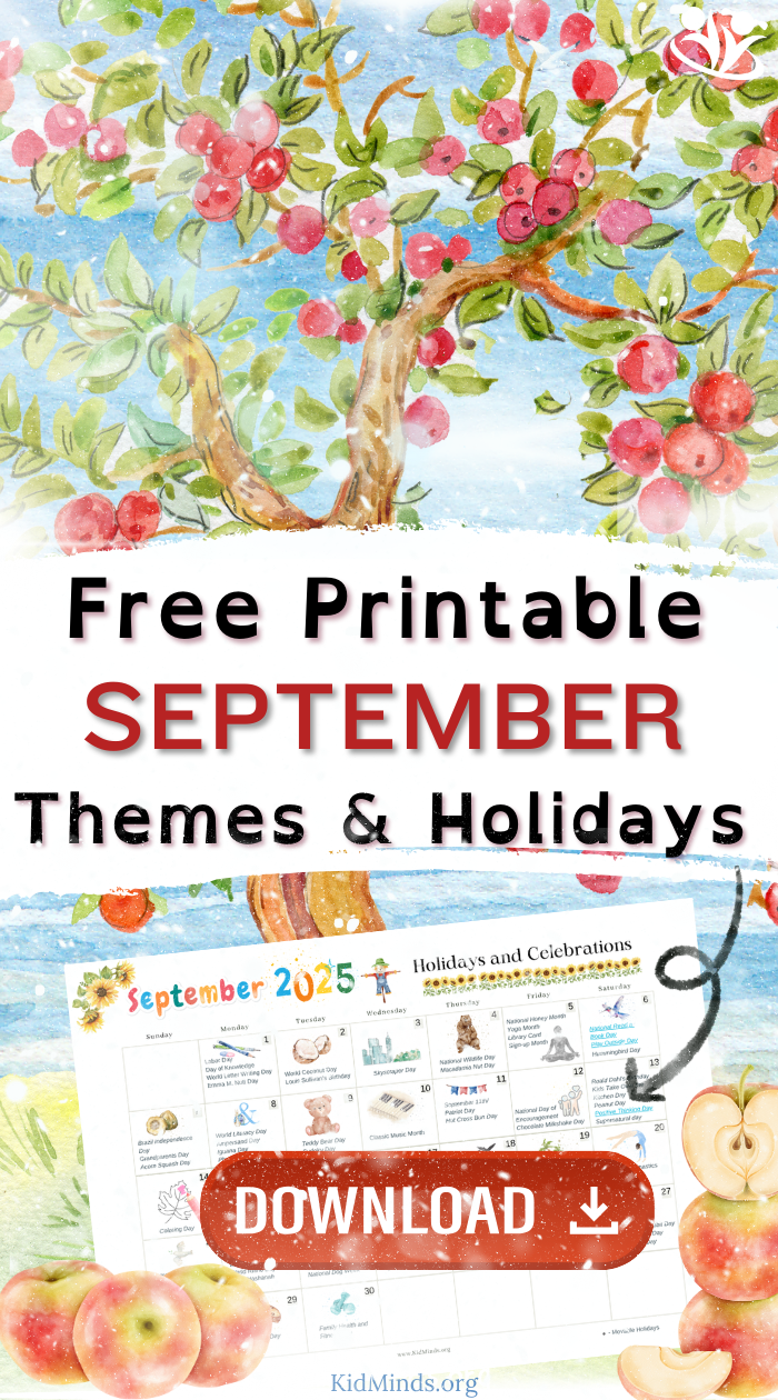 The Best September Holidays and Themes (Free PDF) | KidMinds