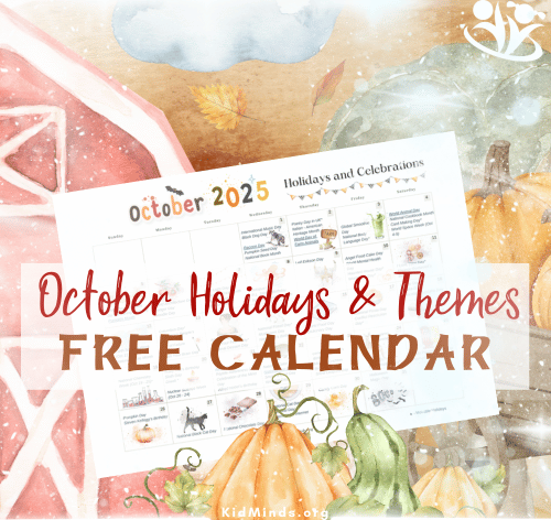 The Best October Holidays and Themes (Free PDF) | KidMinds
