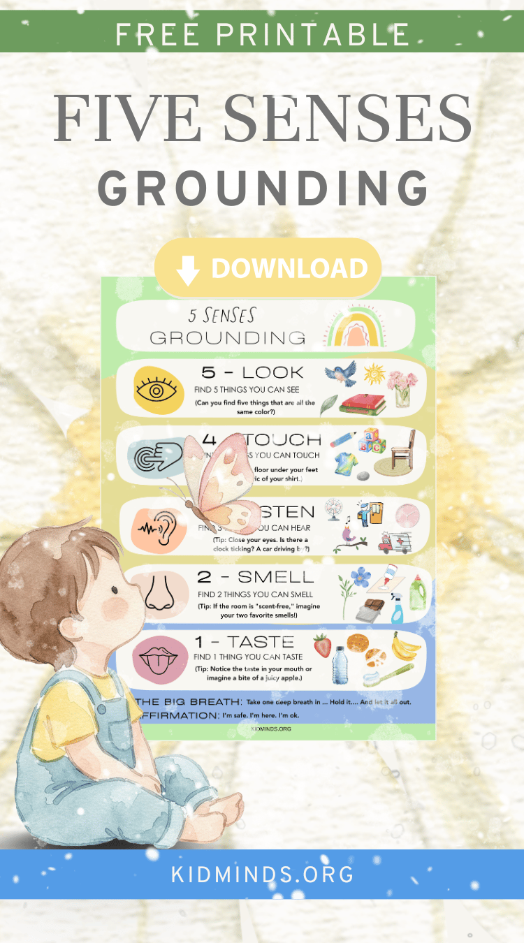 The Best Grounding Technique for Kids (Free PDF) | KidMinds
