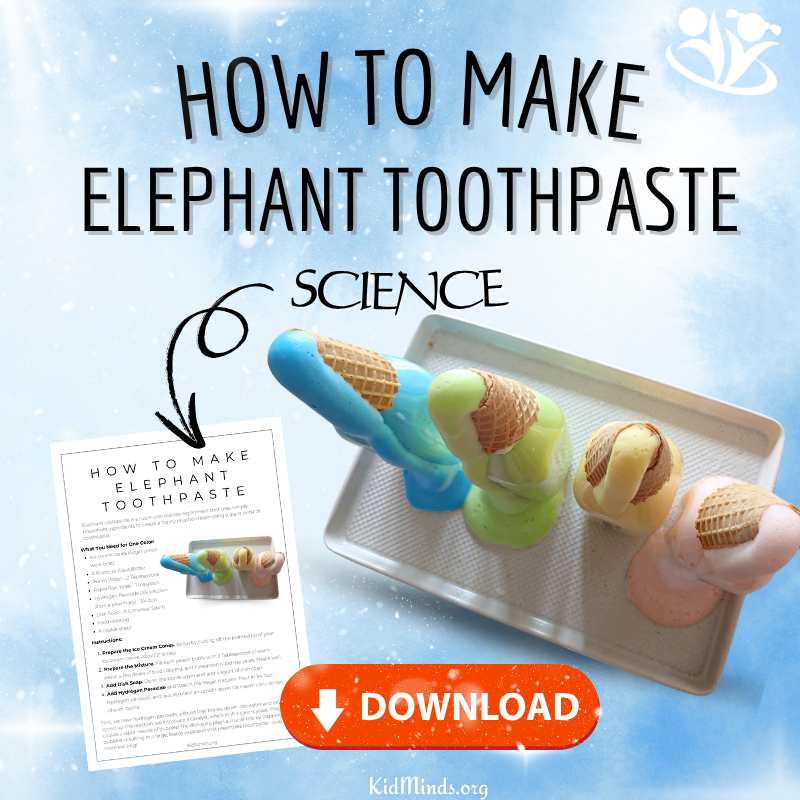 How to Make Elephant Toothpaste (Free PDF) | KidMinds