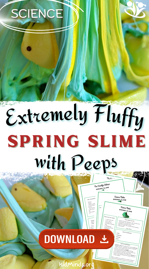 The Best Fluffy Spring Slime With Peeps – Free PDF | KidMinds