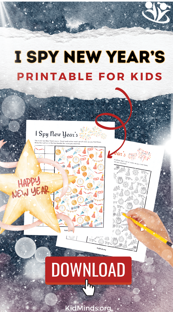 The Best I Spy New Year’s Pages (Free PDF) | KidMinds