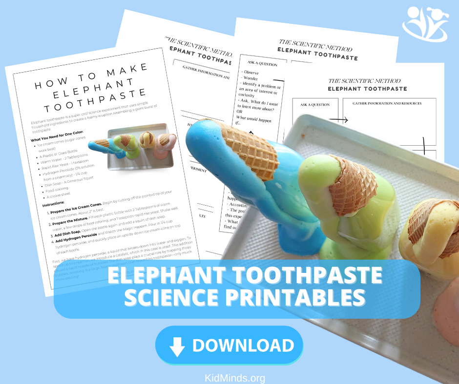 How to Make Elephant Toothpaste (Free PDF) | KidMinds