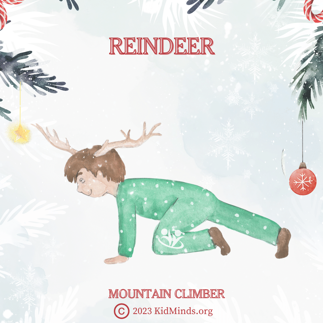The Best 12 Christmas Yoga Poses (Free Download) | KidMinds
