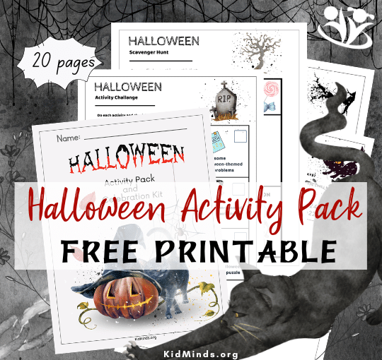 The Best Halloween Activity Pack for Kids (Free) | KidMinds