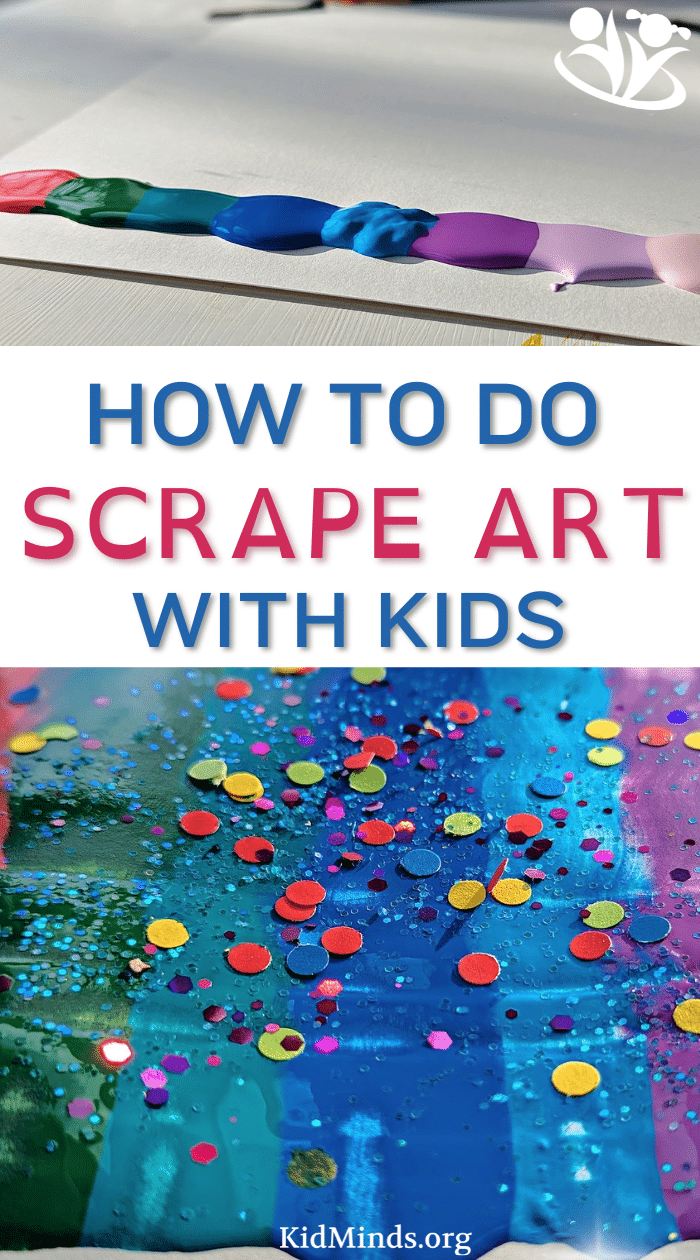 How to Make the Best Scrape Painting Art Project | KidMinds