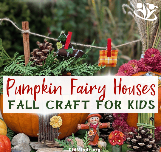 How to Make a Pumpkin Fairy House | KidMinds