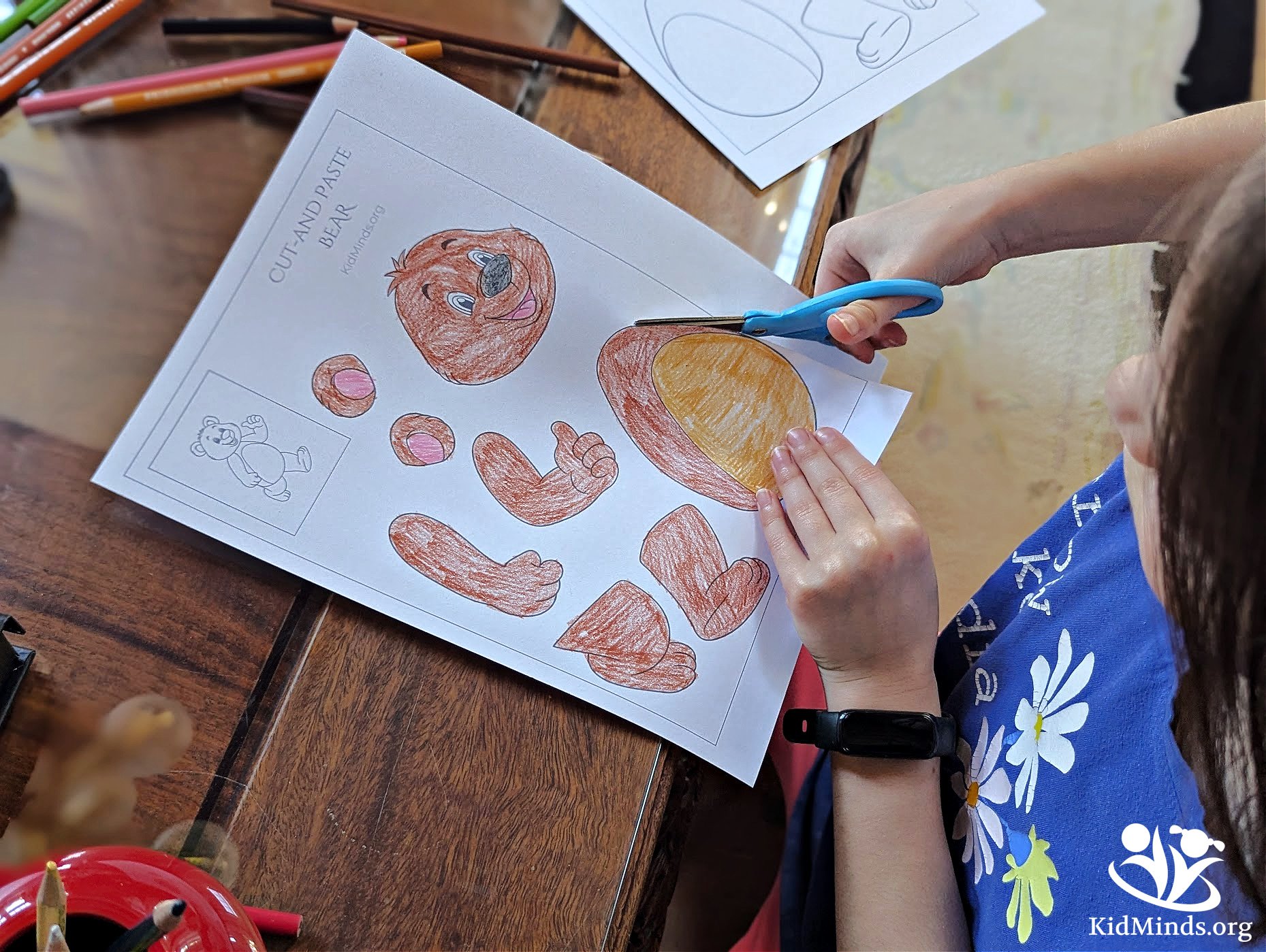 The Best Bear Cut-and-Paste Craft (Free PDF) | KidMinds