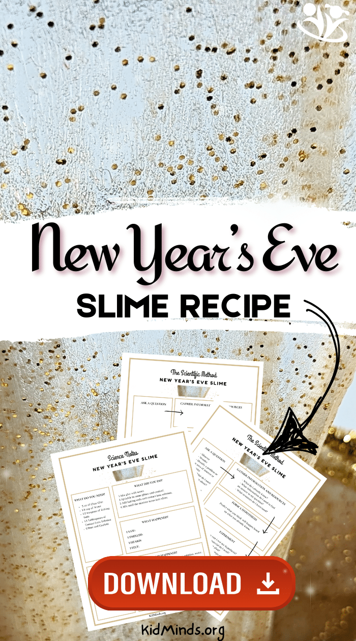 How to Make New Year’s Eve Slime (Free PDF) | KidMinds