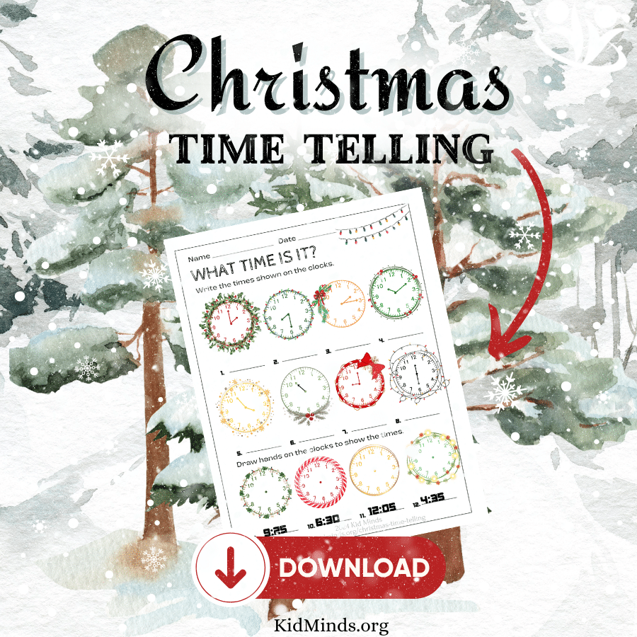 Christmas Time Telling (Free PDF) | KidMinds