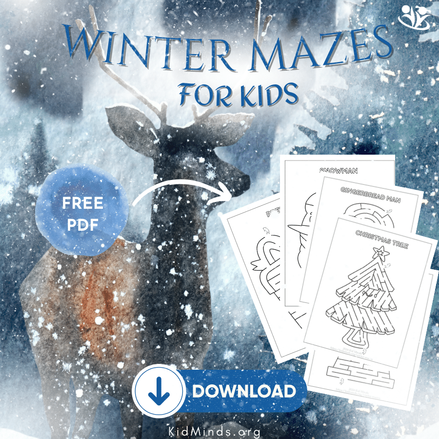 The Best and Most Fun Winter Mazes (Free PDF) | KidMinds