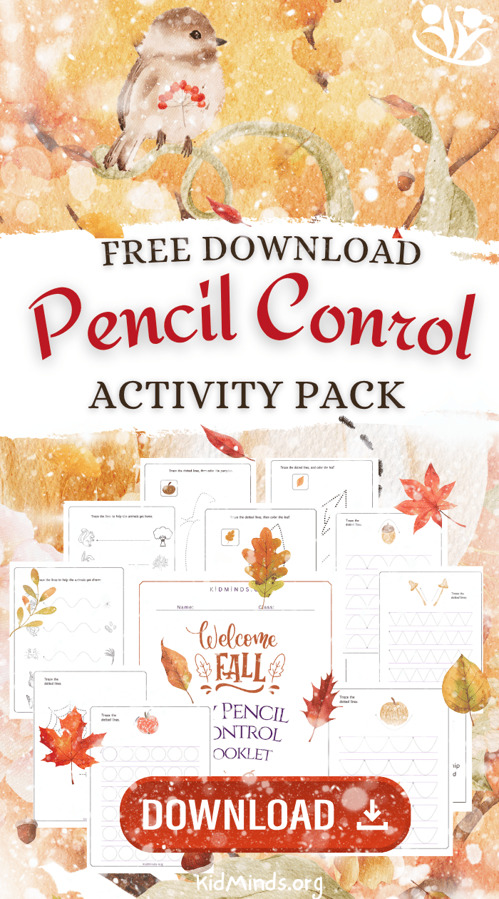 The Best Pencil Control Activity Pack (Free PDF) | KidMinds
