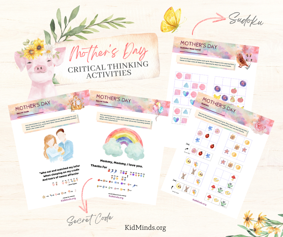 The Best Mother’s Day Activity Pack (Free PDF) | KidMinds