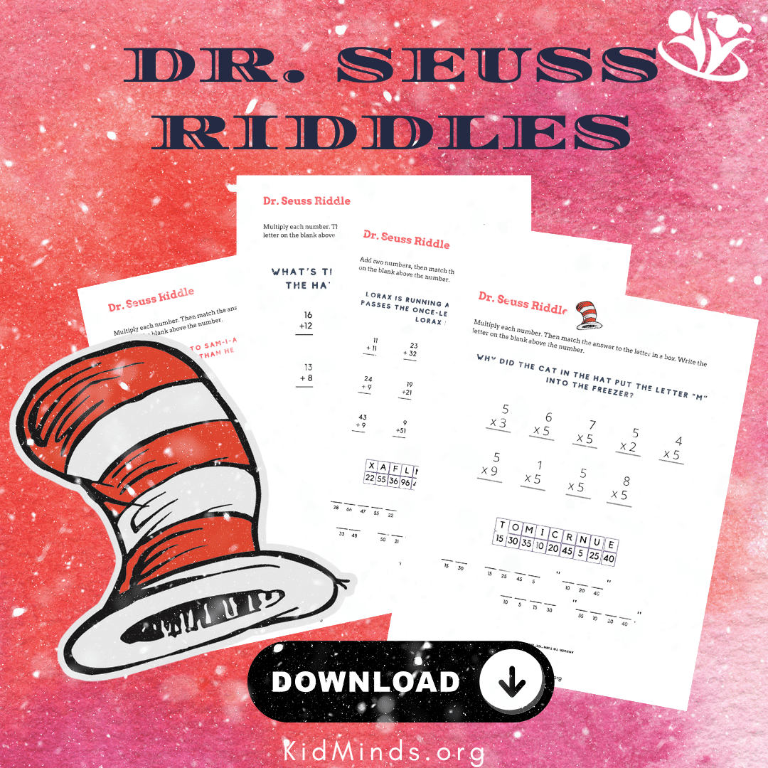 The Best Dr. Seuss Riddles for Kids (Free PDF) | KidMinds