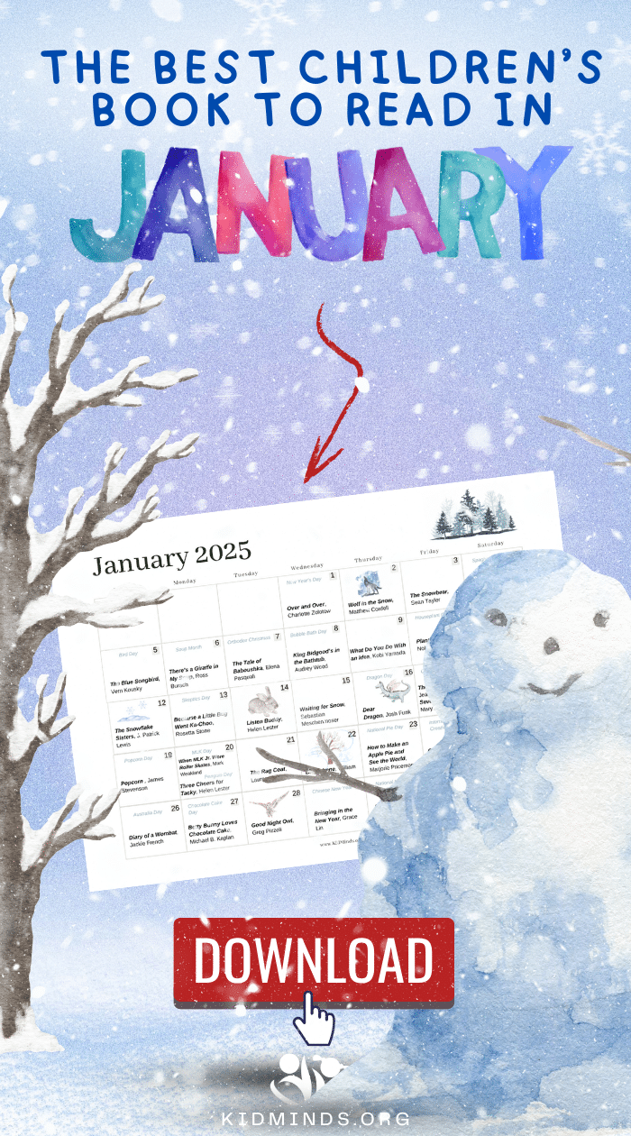 The Best Books to Read in January (Free PDF) | KidMinds