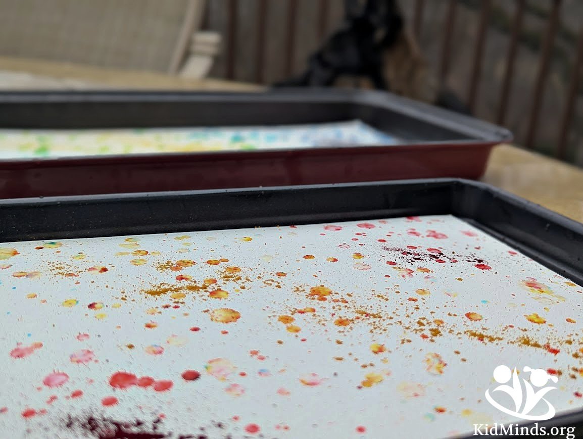How to Make a Watercolor Rain Painting (Free PDF) | KidMinds