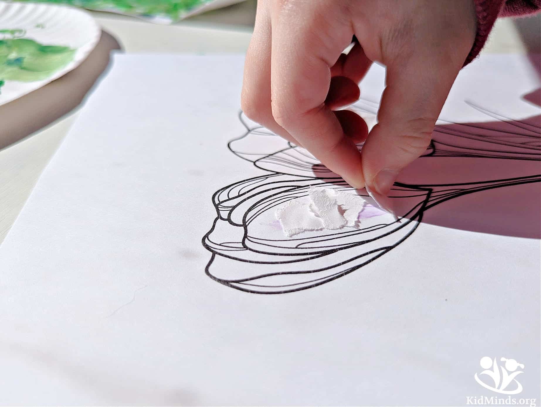 How to Make Spring Crocus Flowers Art (Free PDF) | KidMinds