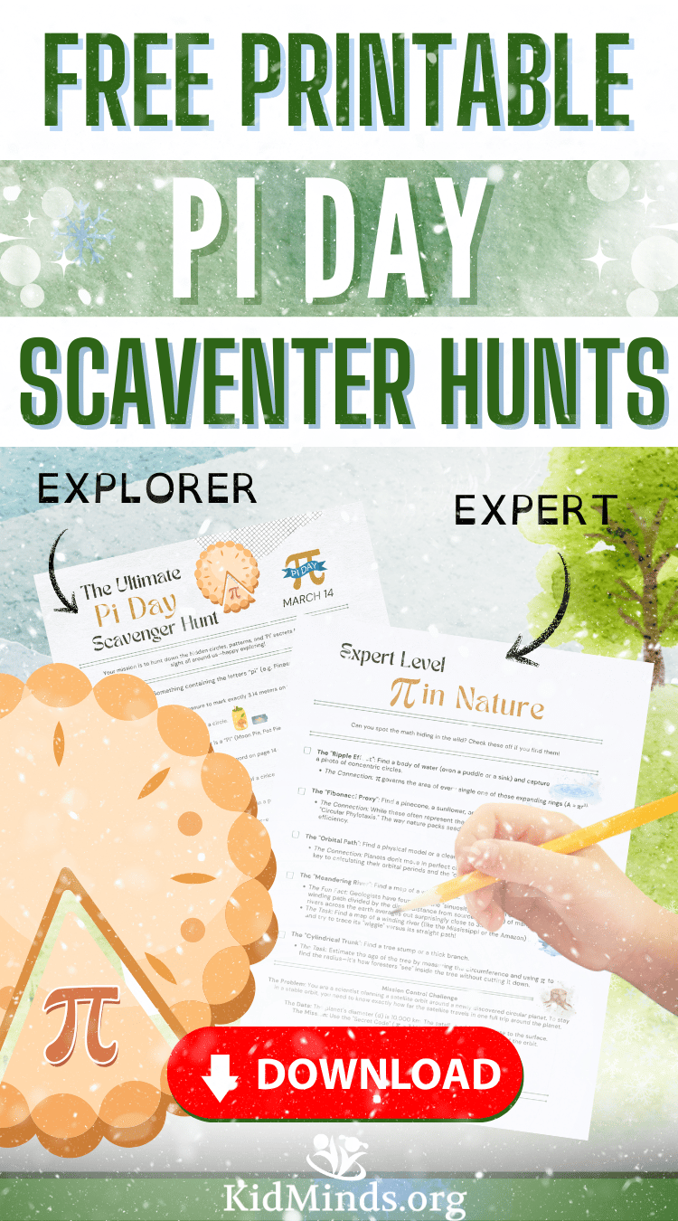 The Best Pi Day Scavenger Hunts (Free PDF) | KidMinds