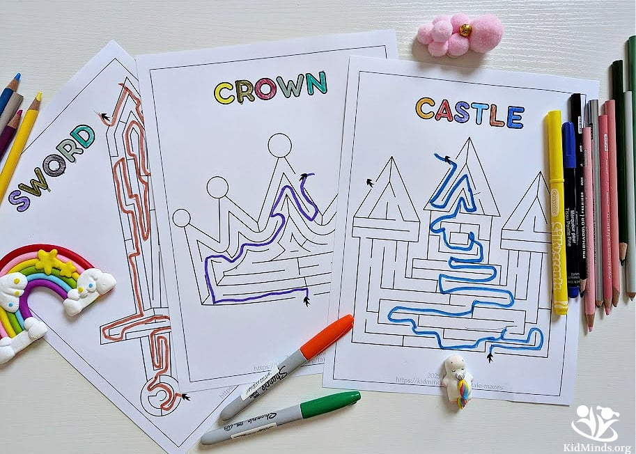 The Best Fairy Tale Mazes For Kids (Free PDF) | KidMinds