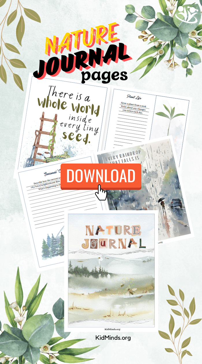 The Best Nature Journal for Kids (Free PDF) | KidMinds