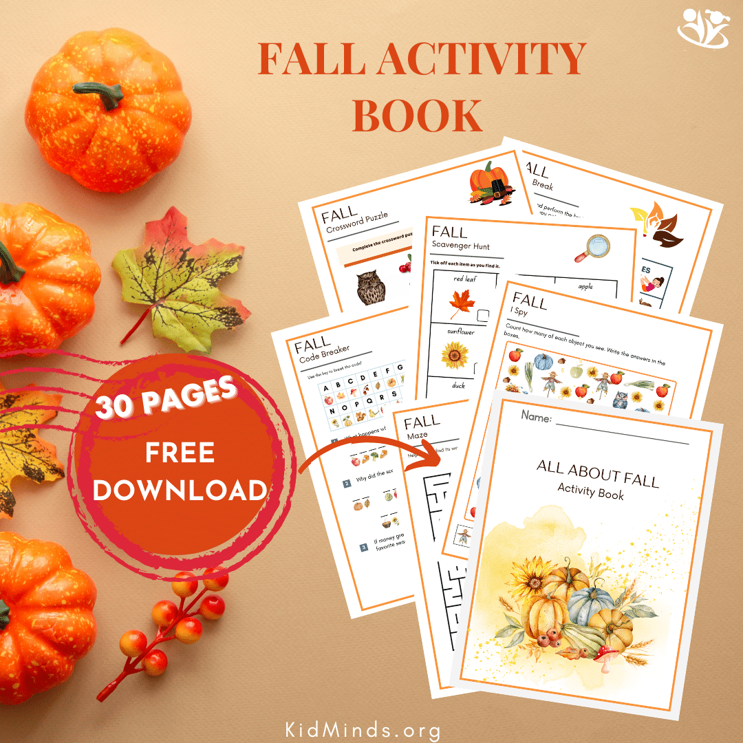 The Best Fall Activity Pack for You (Free) | KidMinds