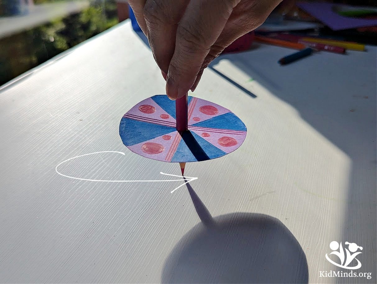 How to Make Pencil Spinners (Science Craft) | KidMinds