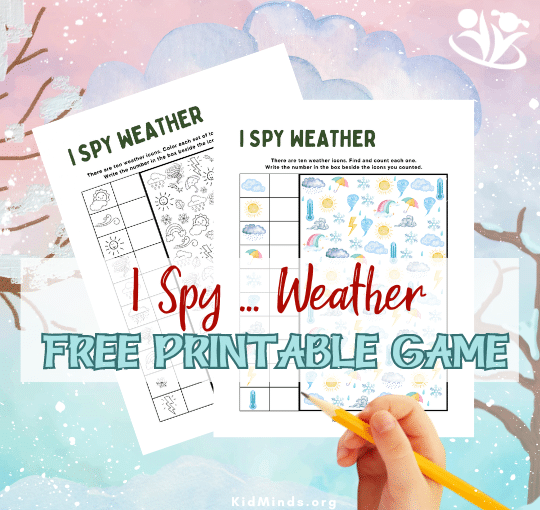 The Best I Spy Weather Game (Free Printable) | KidMinds
