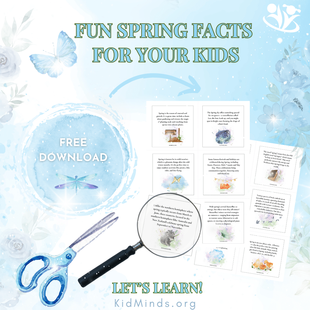 The Best Facts about Spring for Kids (Free PDF) | KidMinds