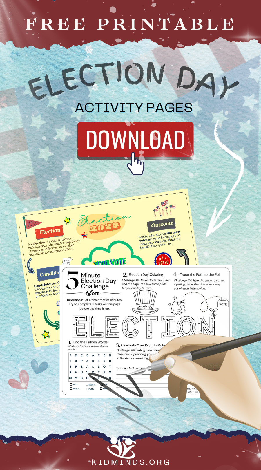 The Best Election Day Info and Activity Challenge | KidMinds