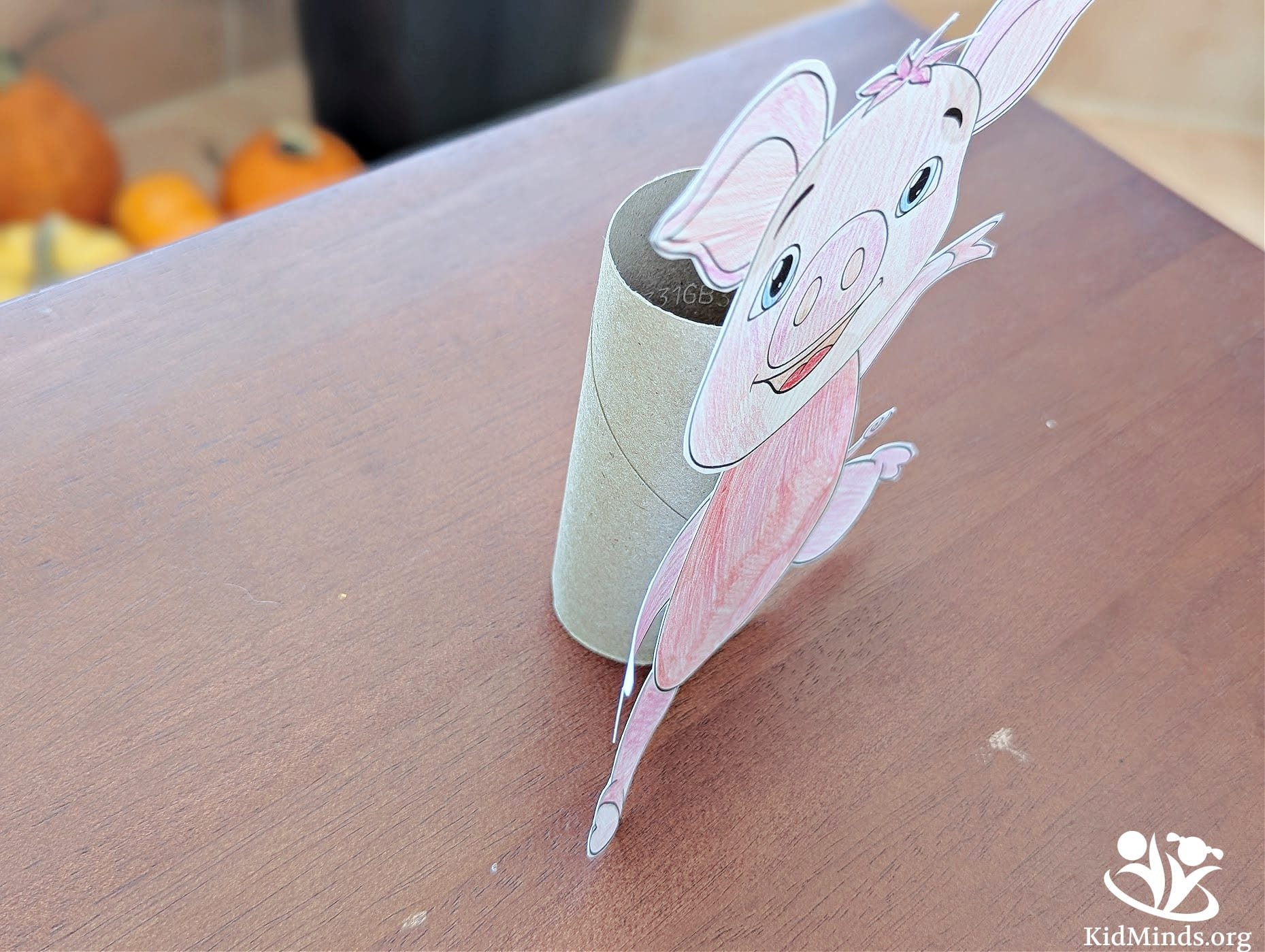 The Best Cut-and-Paste Happy Pig Craft (Free PDF) | KidMinds