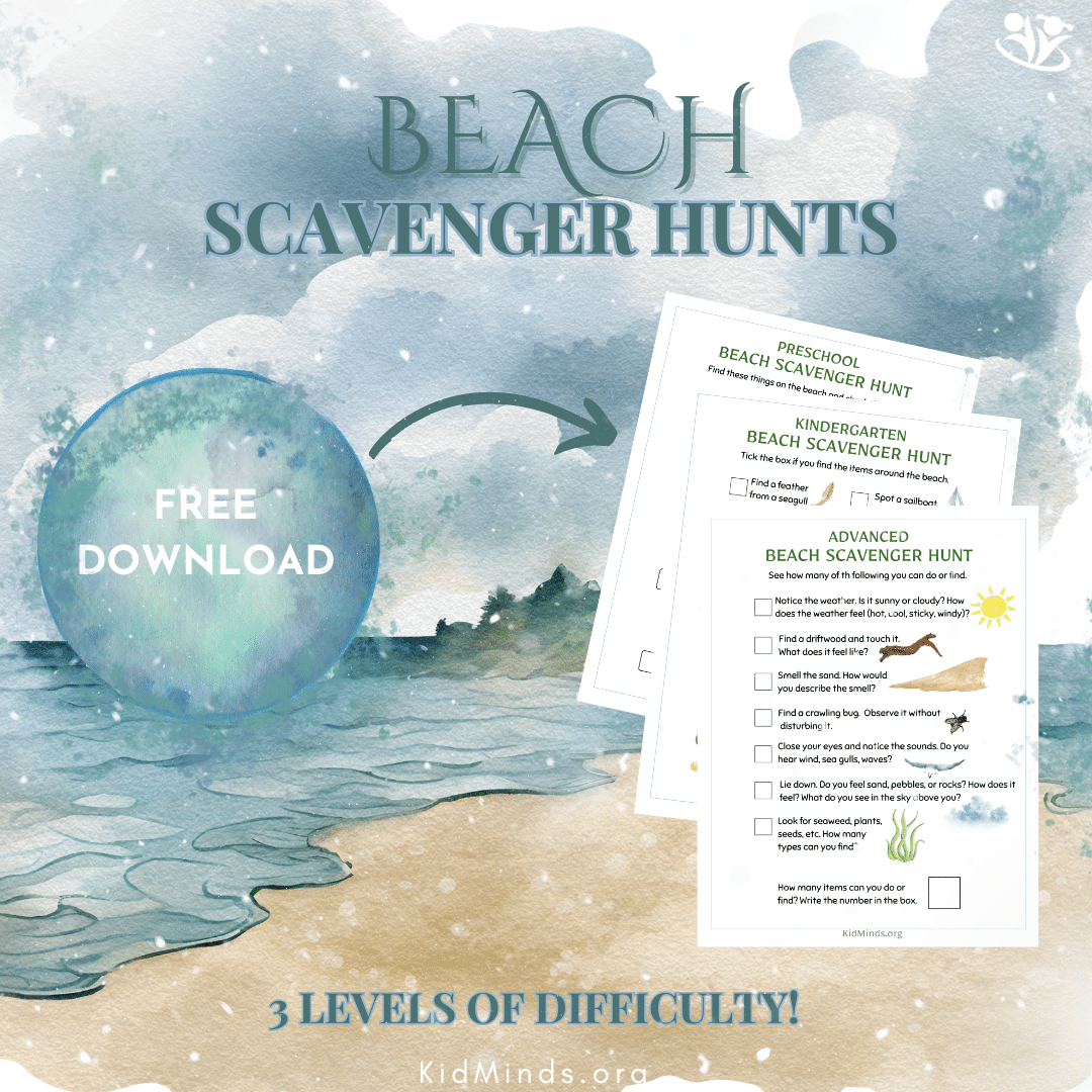The Best Beach Scavenger Hunts for Kids (Free) | KidMinds