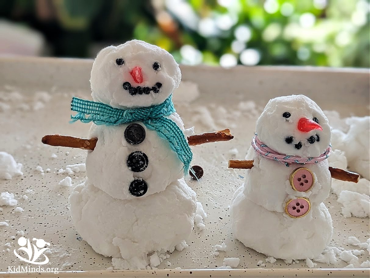 How to Make Melting Snowman Experiment (Free PDF) | KidMinds