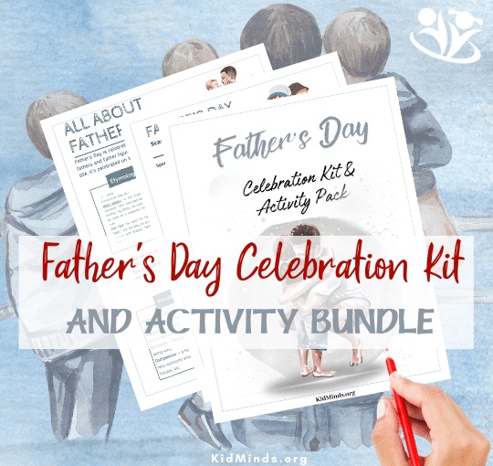 The Best Father’s Day Celebration Kit (Free PDF) | KidMinds