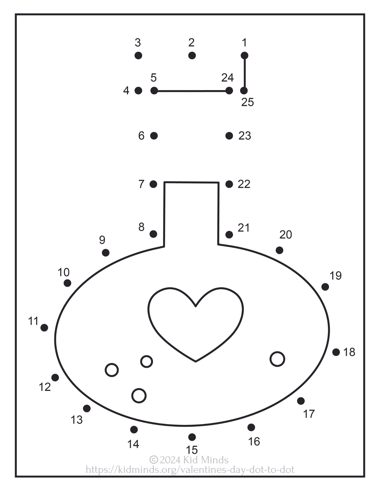 The Best Valentine’s Day Connect-the-Dot (Free PDF) | KidMinds