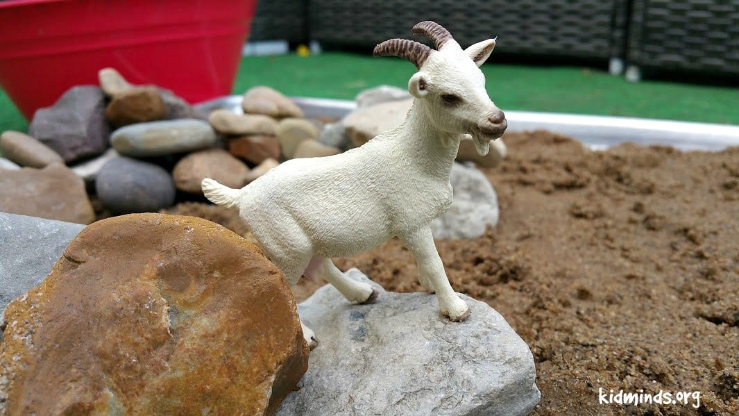 How to Set Up Goat Activity Sensory Play | KidMinds