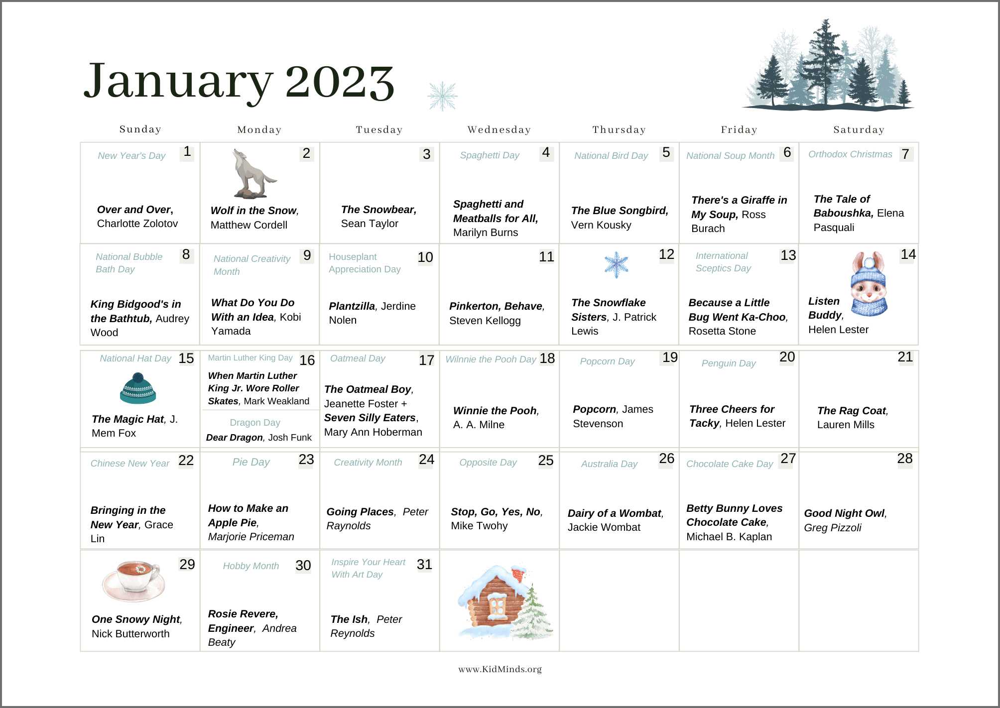 The Magic of Books: The Best Picture Books for Each Month of the Year ...
