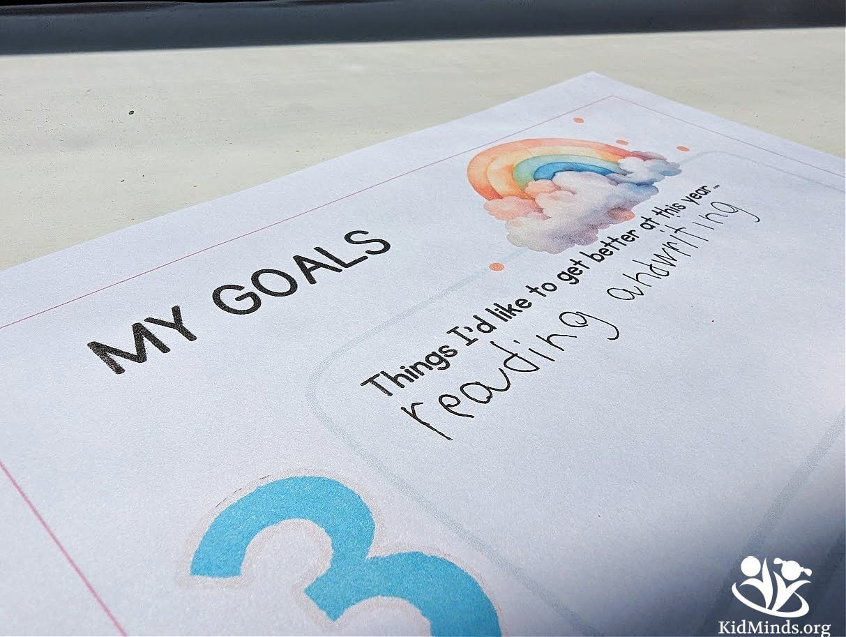 The Best Back-to-School Goal Setting Sheets (Free) | KidMinds